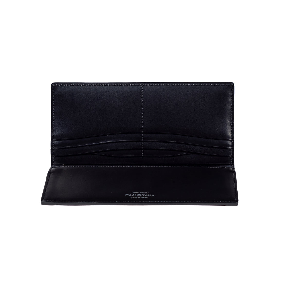 FUJITAKA｜柔軟皮革長皮夾 (黑） – Comptoir 潮洋行